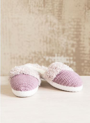 Gehaakte slippers - Bergère de France